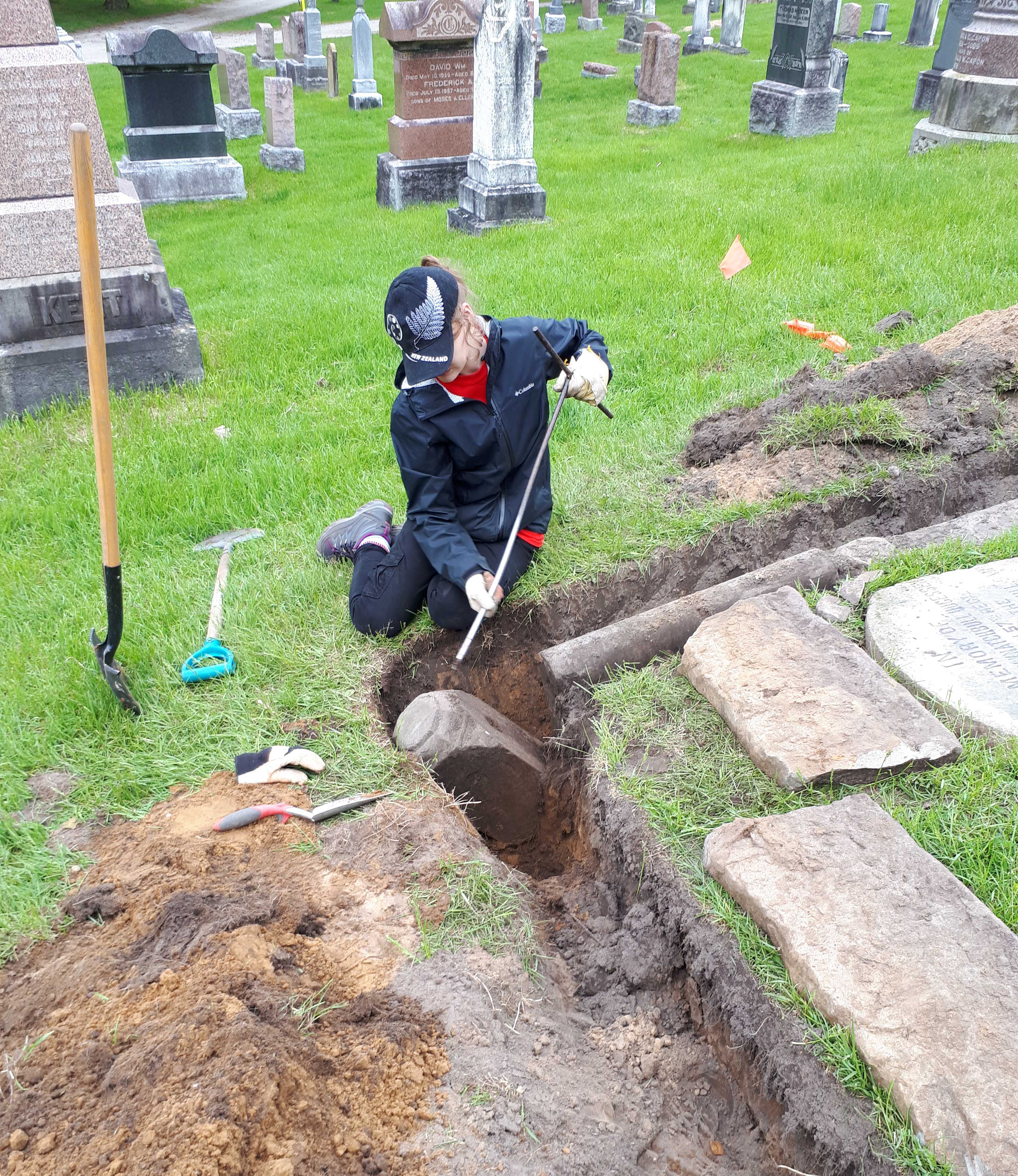 Gravestone Conservation 2019: Week 1 | Spade & the Grave