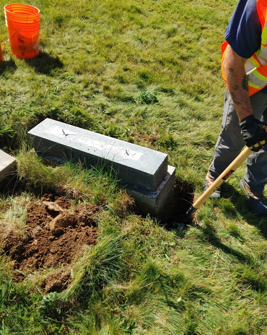 Gravestone Bases: Conservation & Sinking Stones | Spade & the Grave